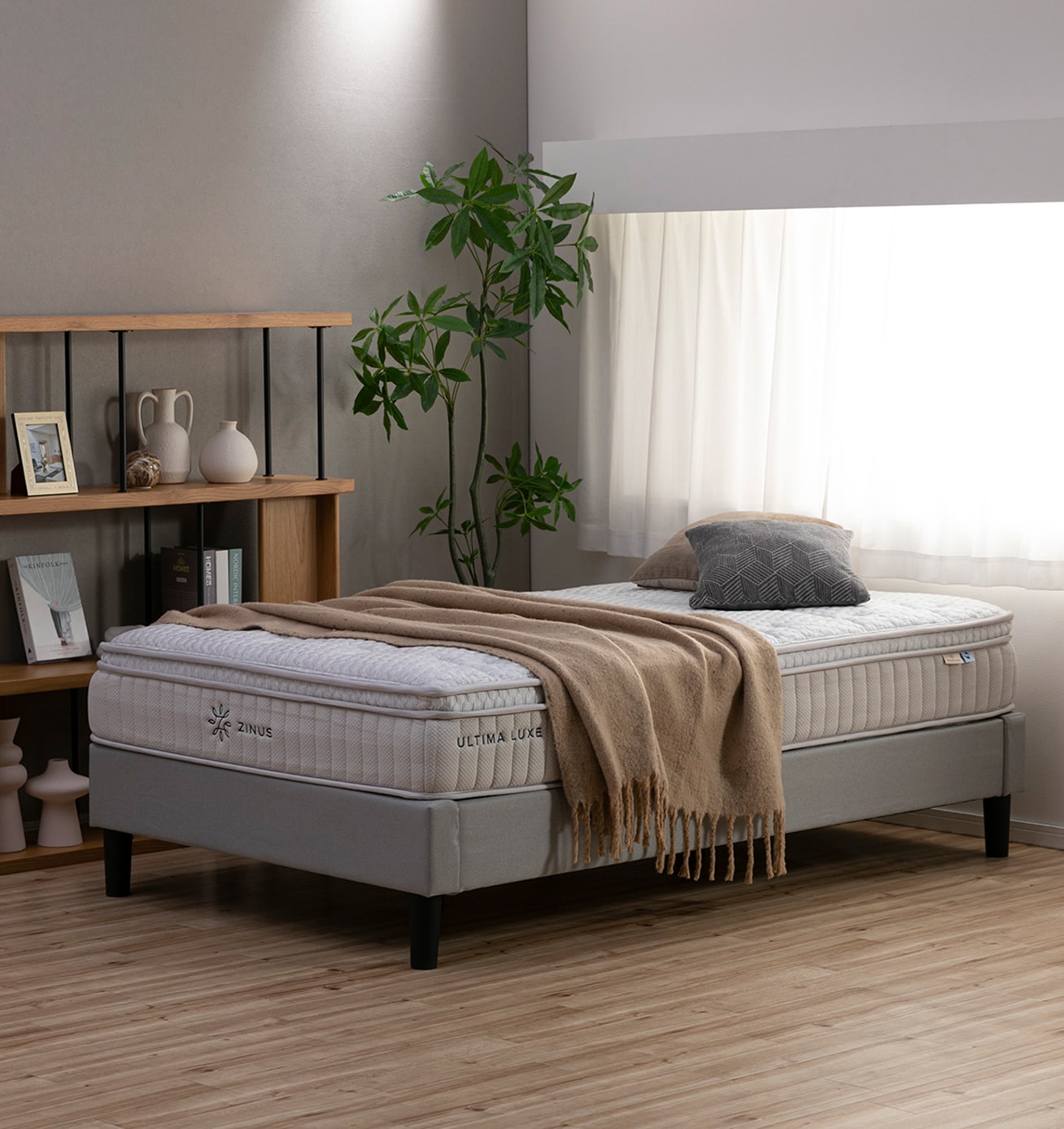 ZINUS Ultima Luxe S （ウルティマラックス S）ポケットコイルマットレス セミダブル | マットレスのおすすめ人気商品をお ...